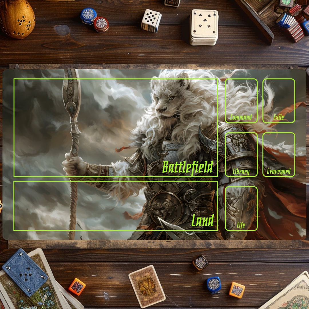Magic the Gathering Playmat, Magic Card Playmat, Card Games Play Mat ...
