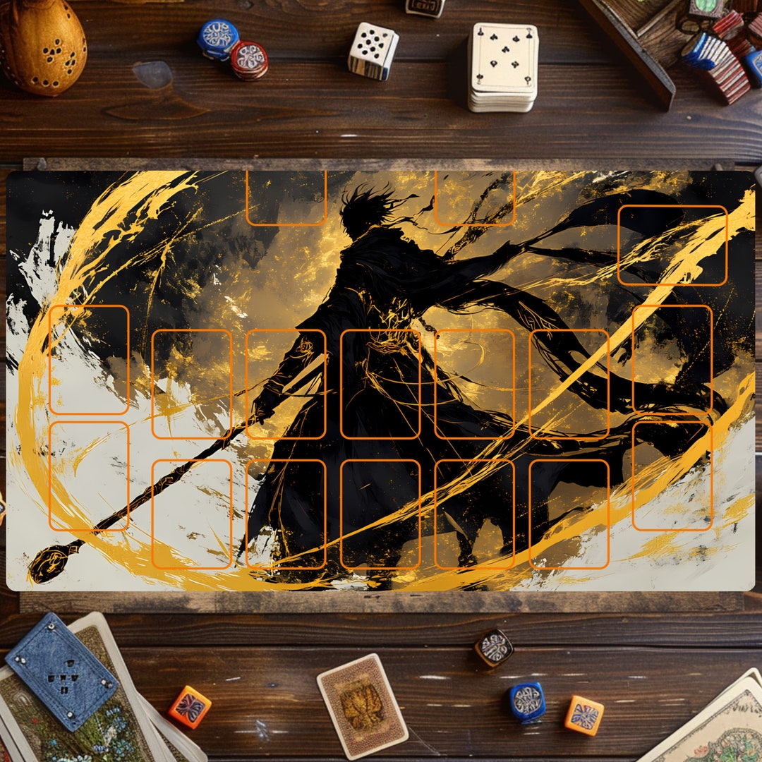 Yugioh Playmat, Demon Game Mat, Yugioh Mat, Card Games Play Mat, TGC ...