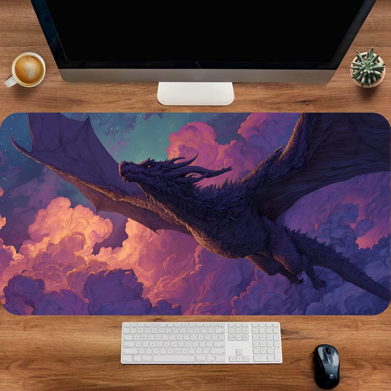 Large Dragon Mousepad - Etsy