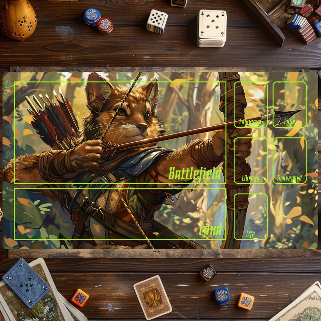 Magic Playmat, Magic the Gathering Play Mat, MTG Mat, Card Games Play ...