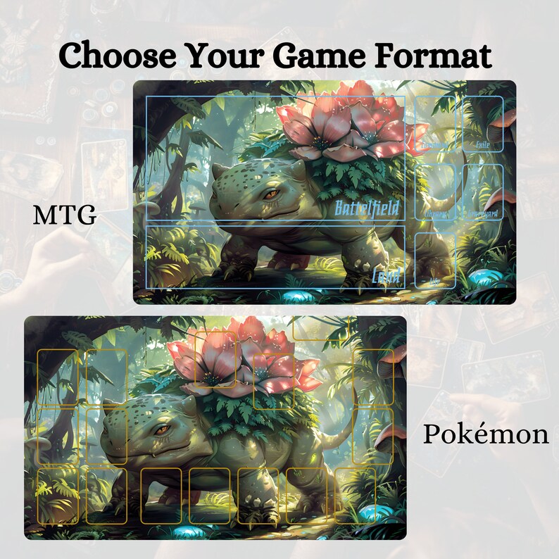 Pokemon Playmat, Pokemon Gaming Mat Play Mat, Card Games Play Mat, TGC ...