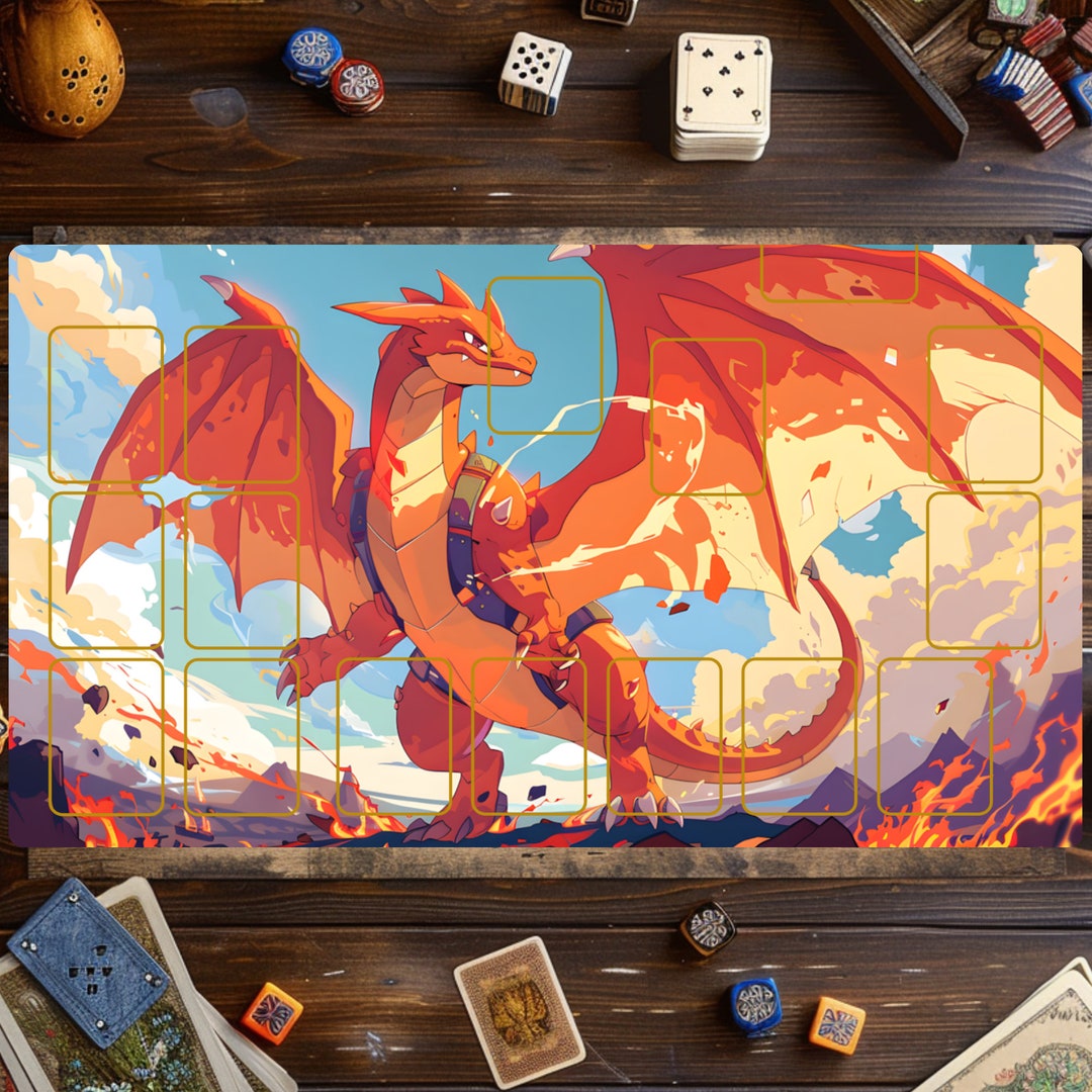 Pokemon Playmat, Pokemon Gaming Mat - Play Mat, Card Games Play Mat ...