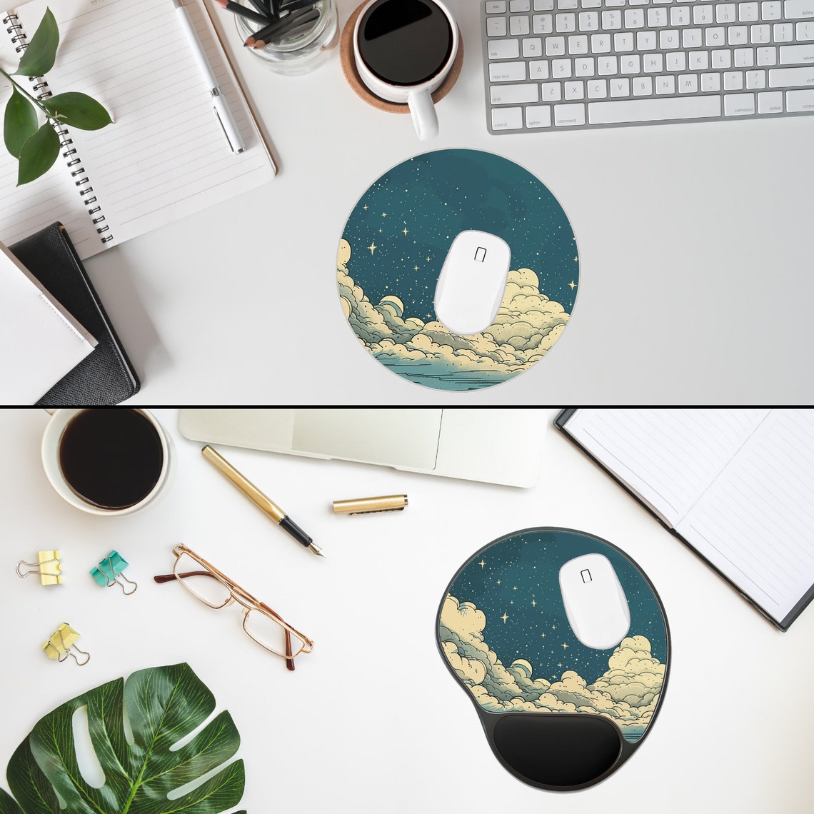 Anime Sky Mouse Pad, Gaming Mouse Pad, Gaming Desk Mat, Cute Desk Pad ...