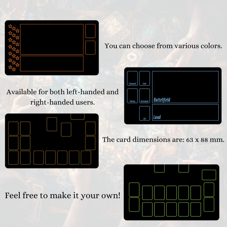 Yugioh TGC Playmat-game Mat, Yugioh Mat, Card Games Play Mat, TGC ...
