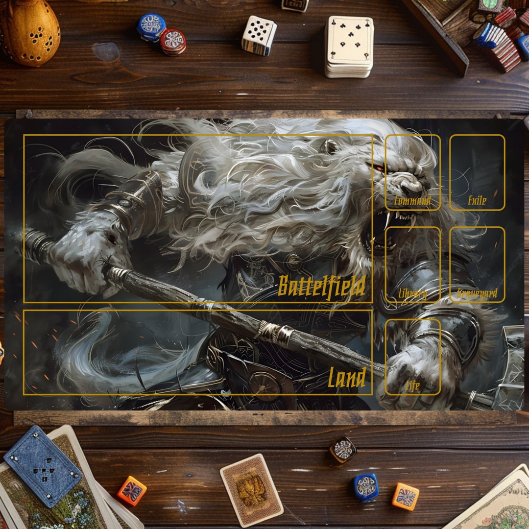 Magic the Gathering Playmat, Magic Card Playmat, Card Games Play Mat ...