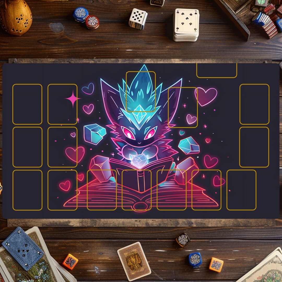 Pokemon Playmat, Pokemon Gaming Mat - Play Mat, Card Games Play Mat, TGC Accessories, Custom ...