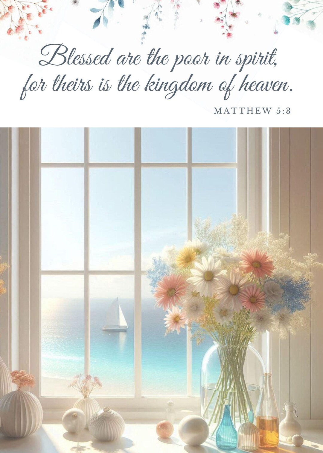 The Beatitude Blessing Bring Joy to Your Devices, Digital Download ...