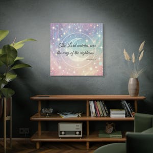 Christian Wall Art-psalm Scripture Decor Inspirational New Home ...