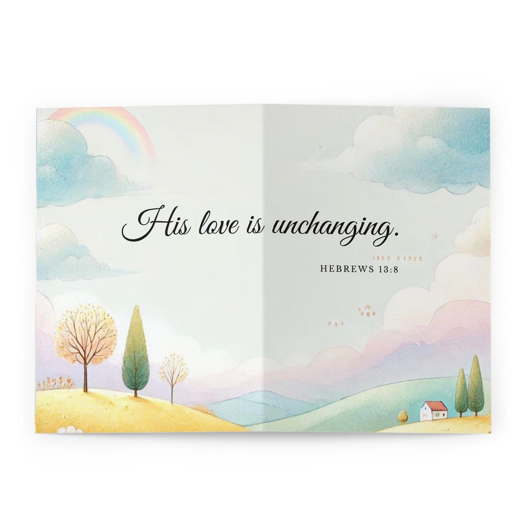 Christian Greeting Cards Bible Verse Greeting Cards Inspirational Cards ...
