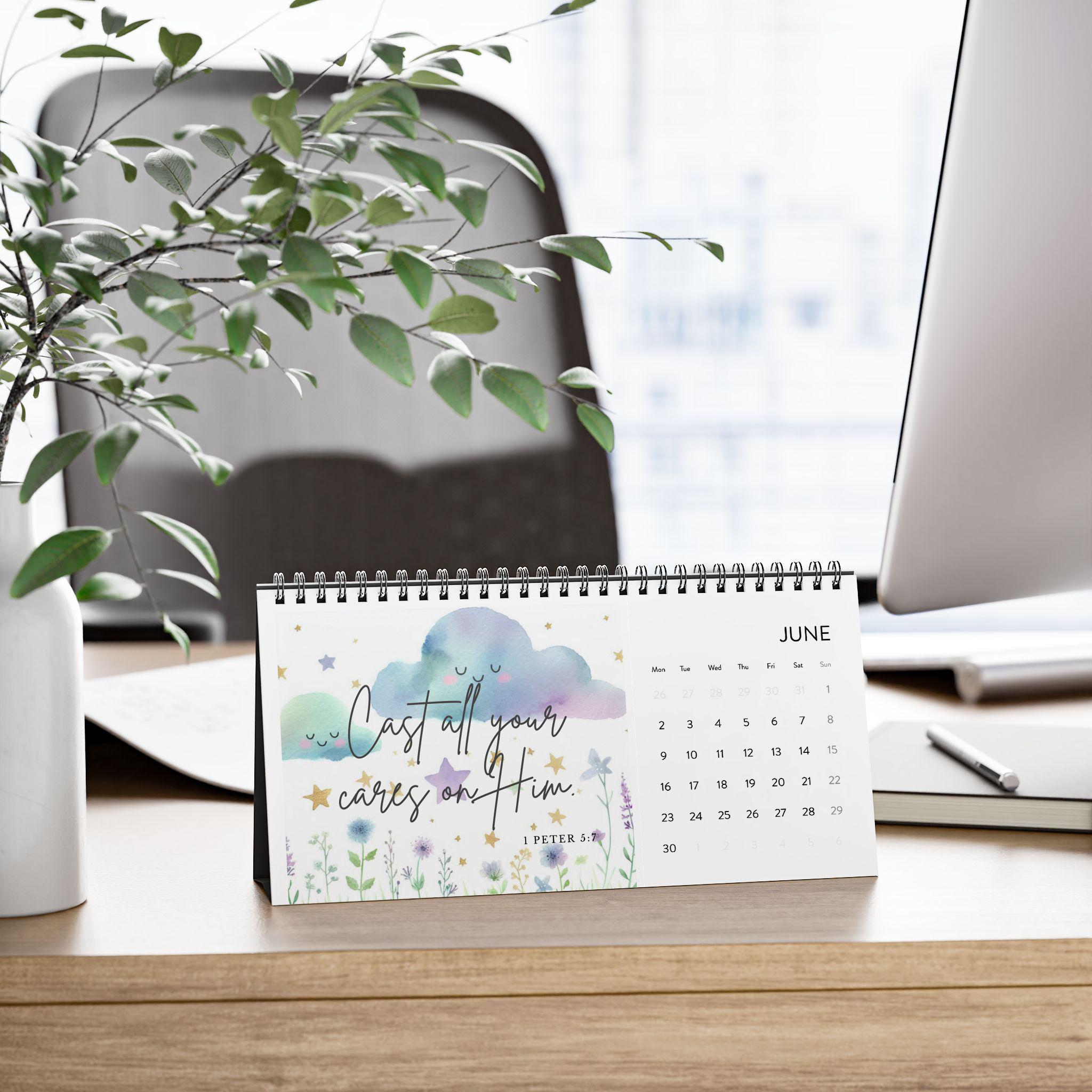 2025 Bible Verse Calendar Christian Calendar 2025 Calendar Bible Verse ...