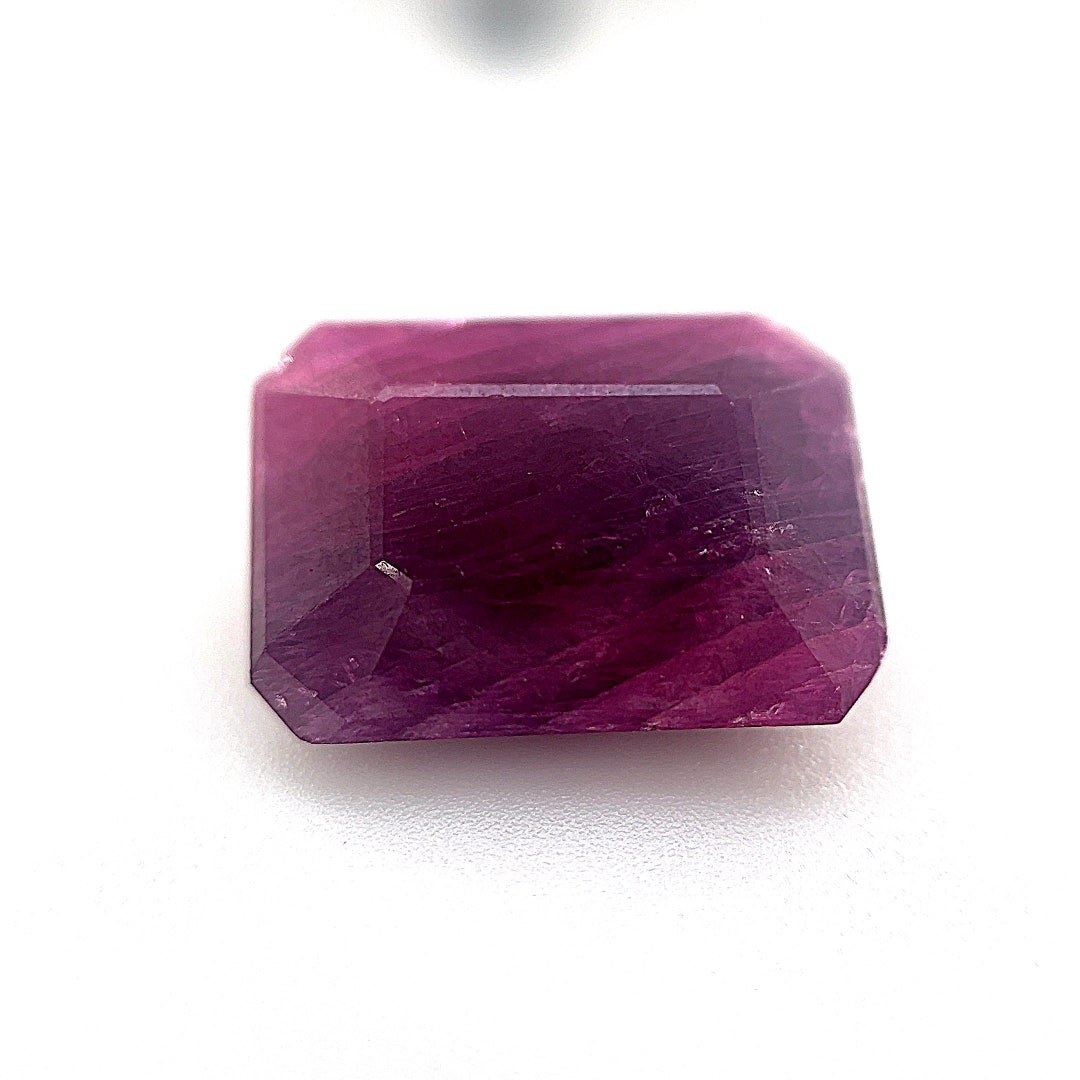 16.59CT Natural Ruby Gemstone Rectangle Cut High Quality Natural ...