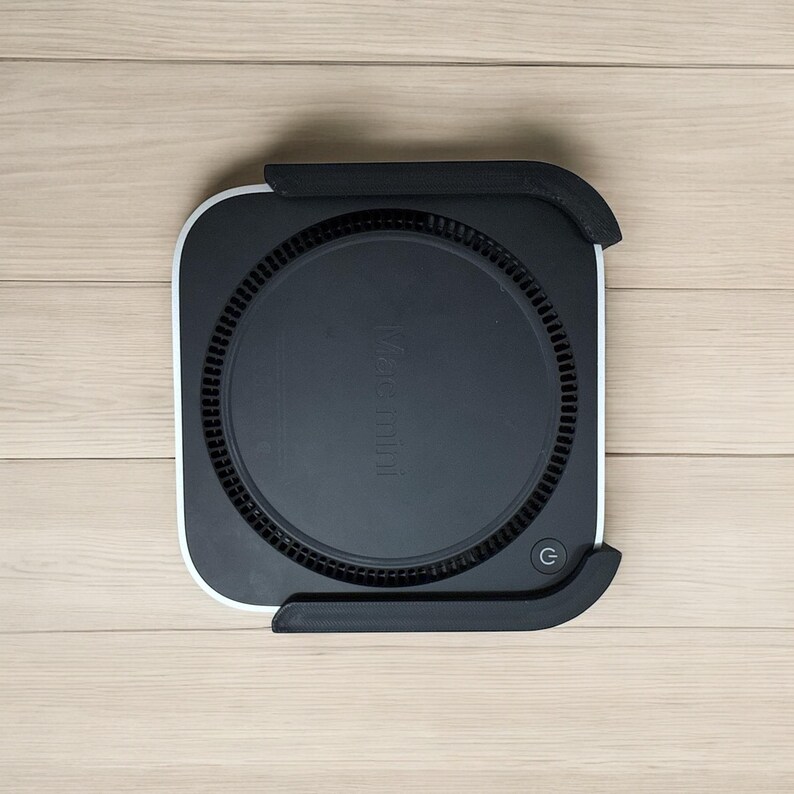 Apple M4 Mac Mini 2024 New Under Table Desk Mount Holder, Behind ...