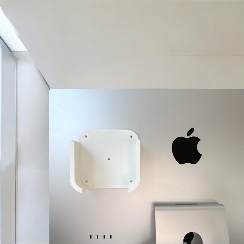Apple M4 Mac Mini 2024 New Under Table Desk Mount Holder, Behind ...
