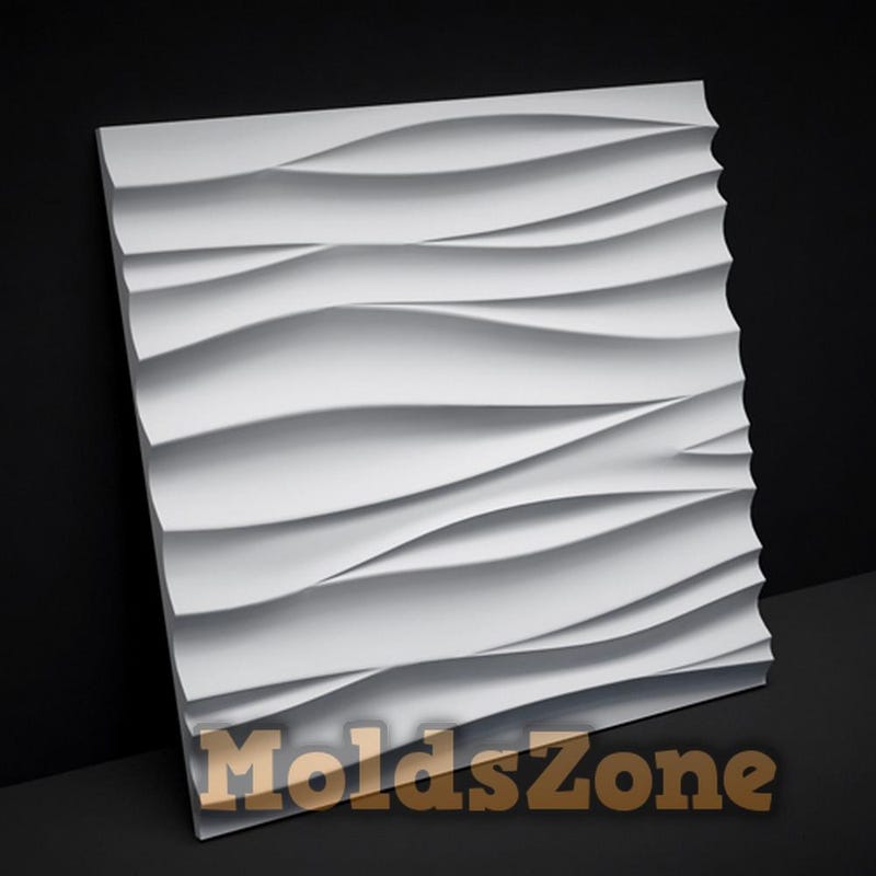 3d Wall Panel Mold - Etsy
