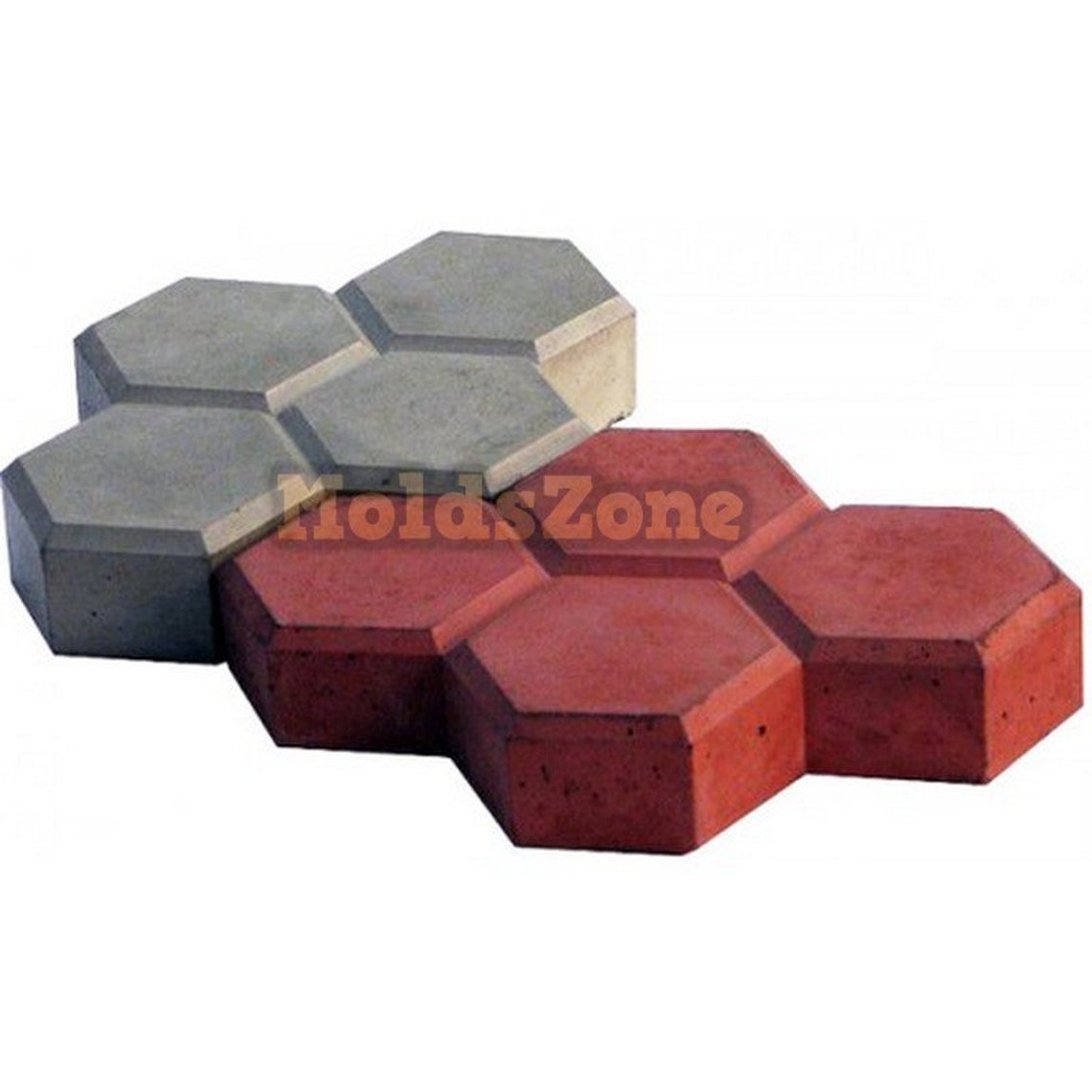 Mold for Concrete Paving Slabs, Stone Pattern, Concrete Garden ...