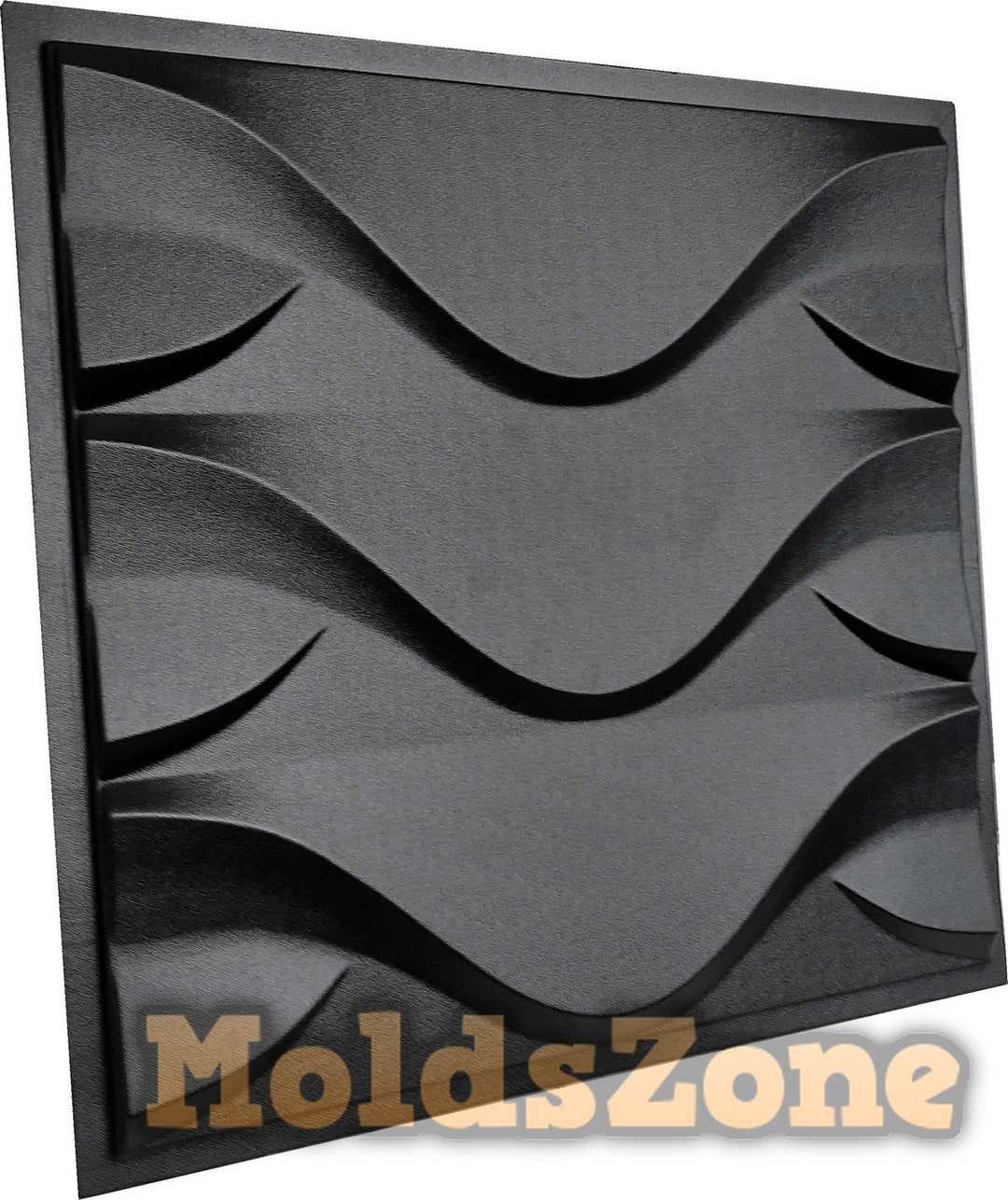 3D Wall Panel Mold for Gypsum, Plaster or Concrete Tile for Decorative ...