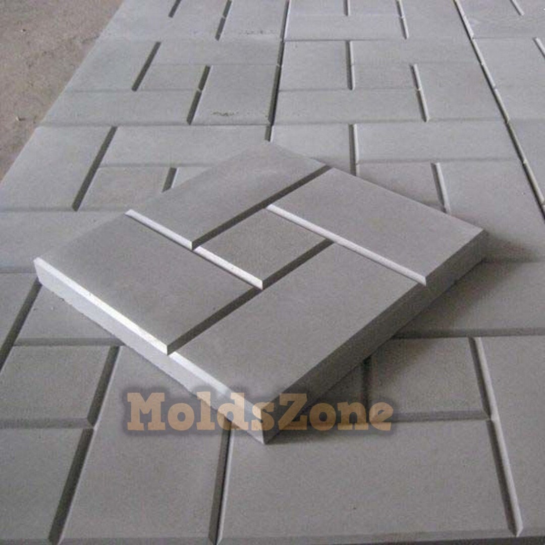 Mold for Concrete Paving Slabs, Stone Pattern, Concrete Garden ...