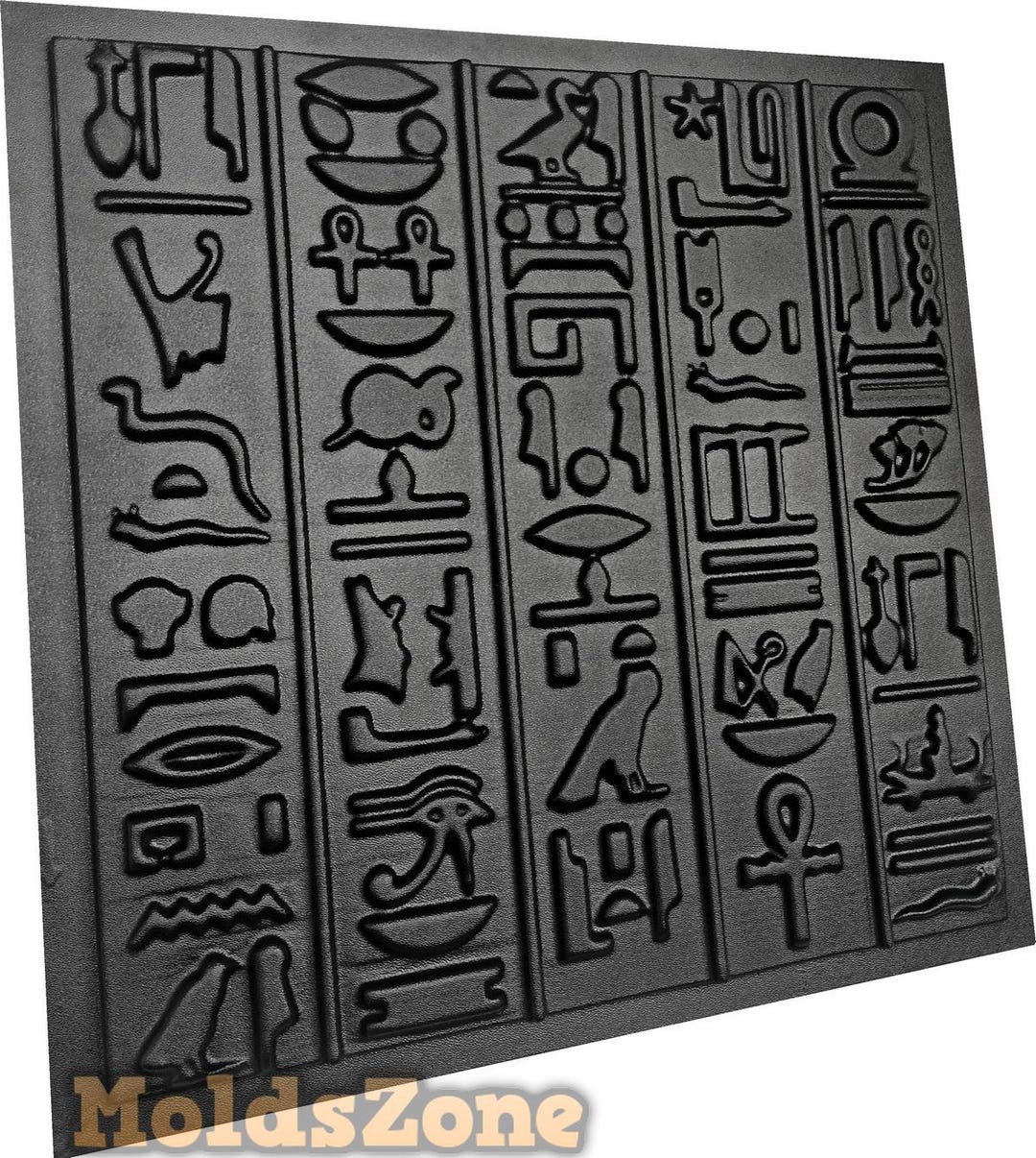 3D Wall Panel Mould for Gypsum, Plaster or Concrete Tile for Decorative ...