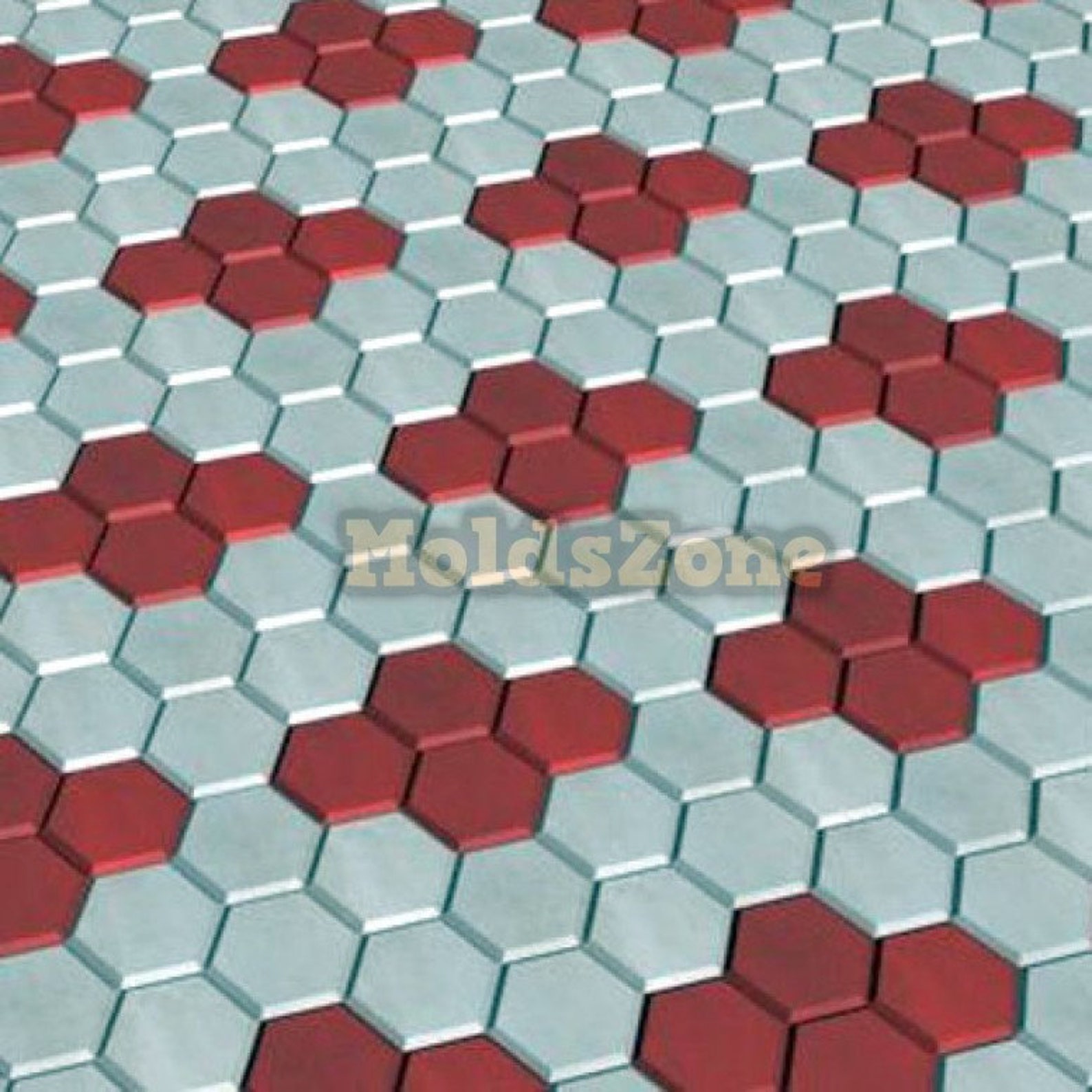 Mold for Concrete Paving Slabs, Stone Pattern, Concrete Garden ...