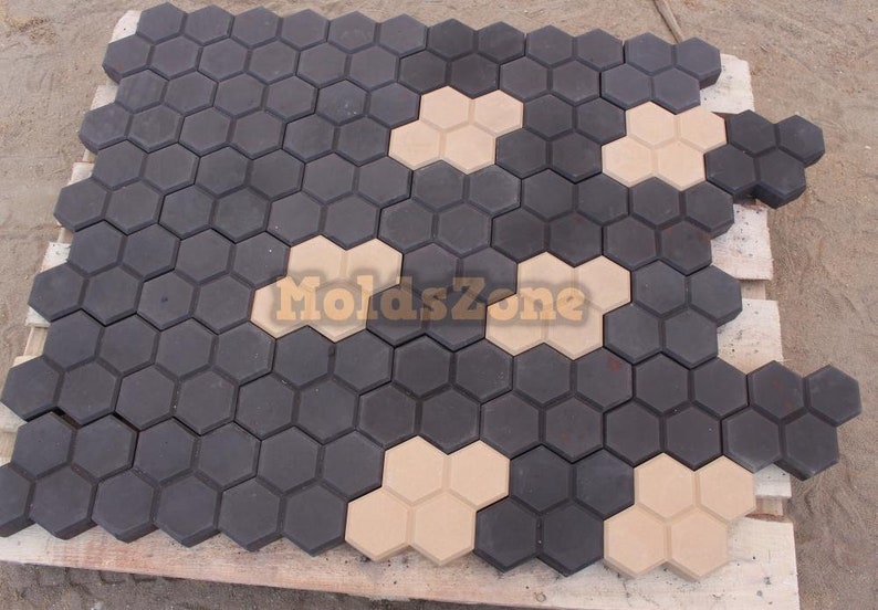Mold for Concrete Paving Slabs, Stone Pattern, Concrete Garden ...