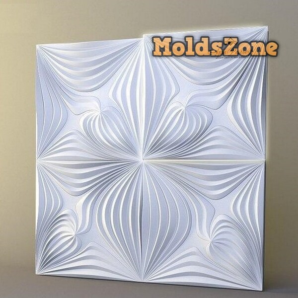 3d Panel Mold for Gypsum - Etsy