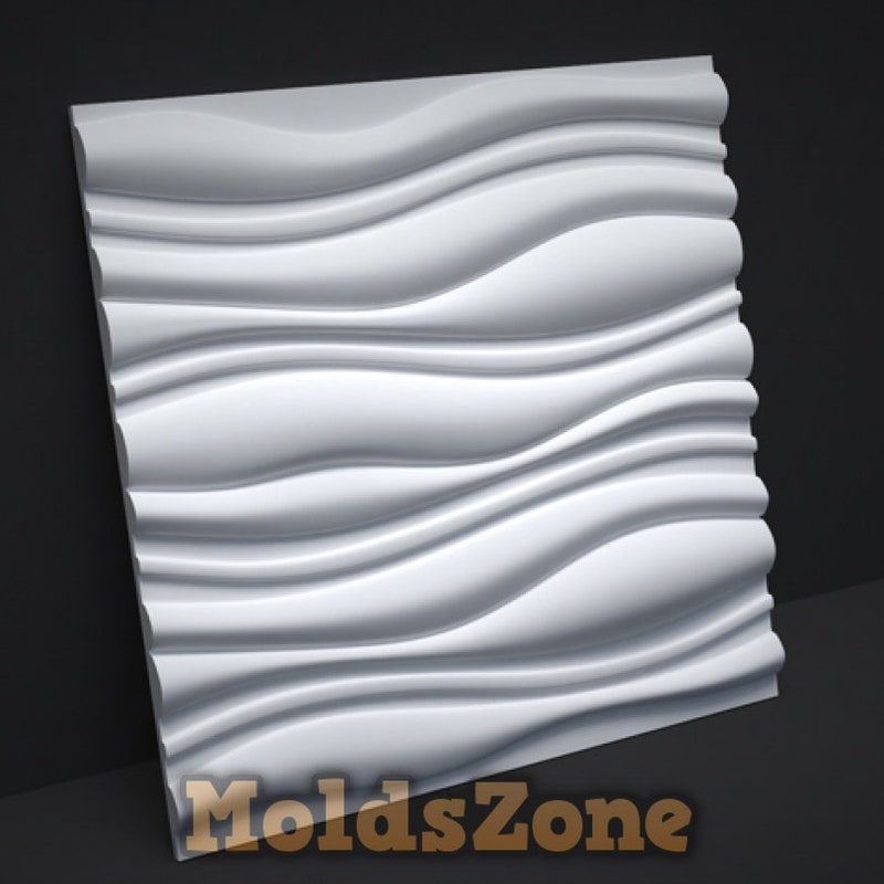 3d Wall Panel Mold - Etsy