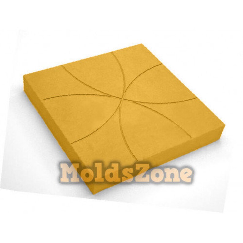 Mold for Concrete Paving Slabs, Stone Pattern, Concrete Garden ...