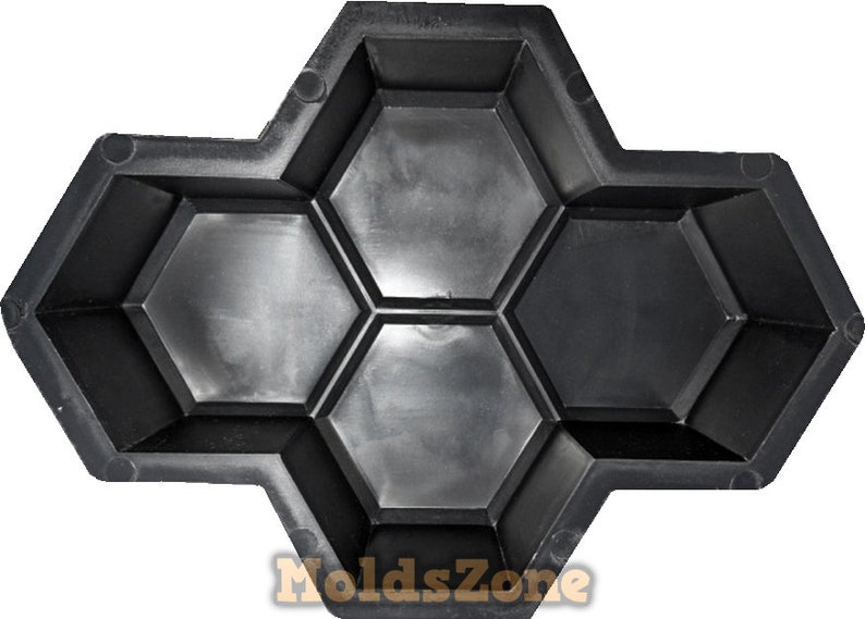 Mold for Concrete Paving Slabs, Stone Pattern, Concrete Garden ...