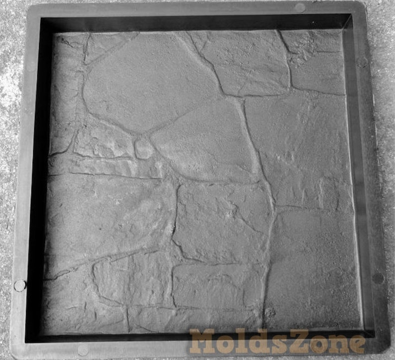 Mold for Concrete Paving Slabs, Stone Pattern, Concrete Garden ...