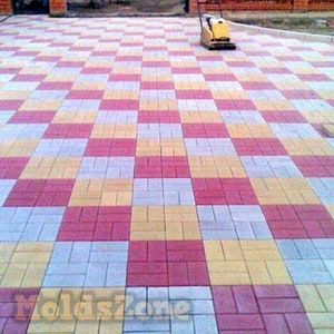 Mold for Concrete Paving Slabs, Stone Pattern, Concrete Garden ...