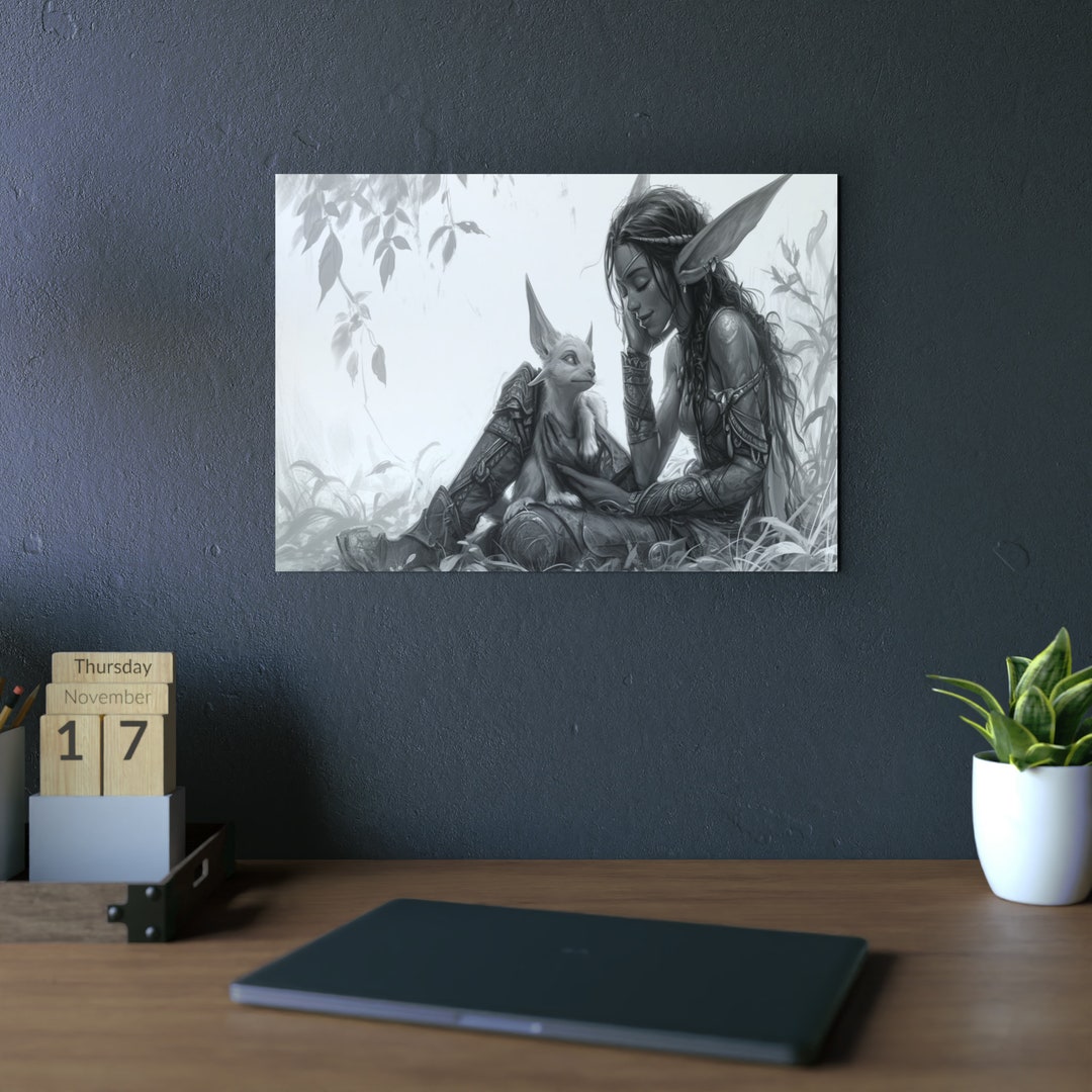 Fantasy Wall Art Metal Fantasy Art Metal Elf Wall Art Wall Art Gallery ...