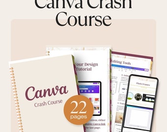 Done for You Canva Crash Course, Digital Marketing Guide, Template, Private Label Rights PLR ...