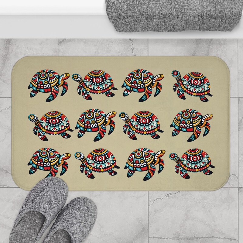 Turtle Runner Rug - Etsy