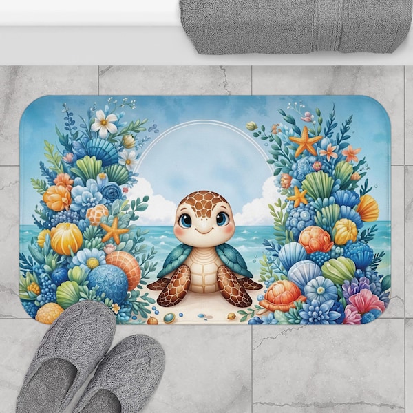 Turtle Runner Rug - Etsy