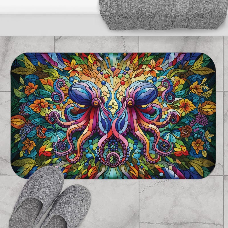 Indoor Mats Octopus - Etsy