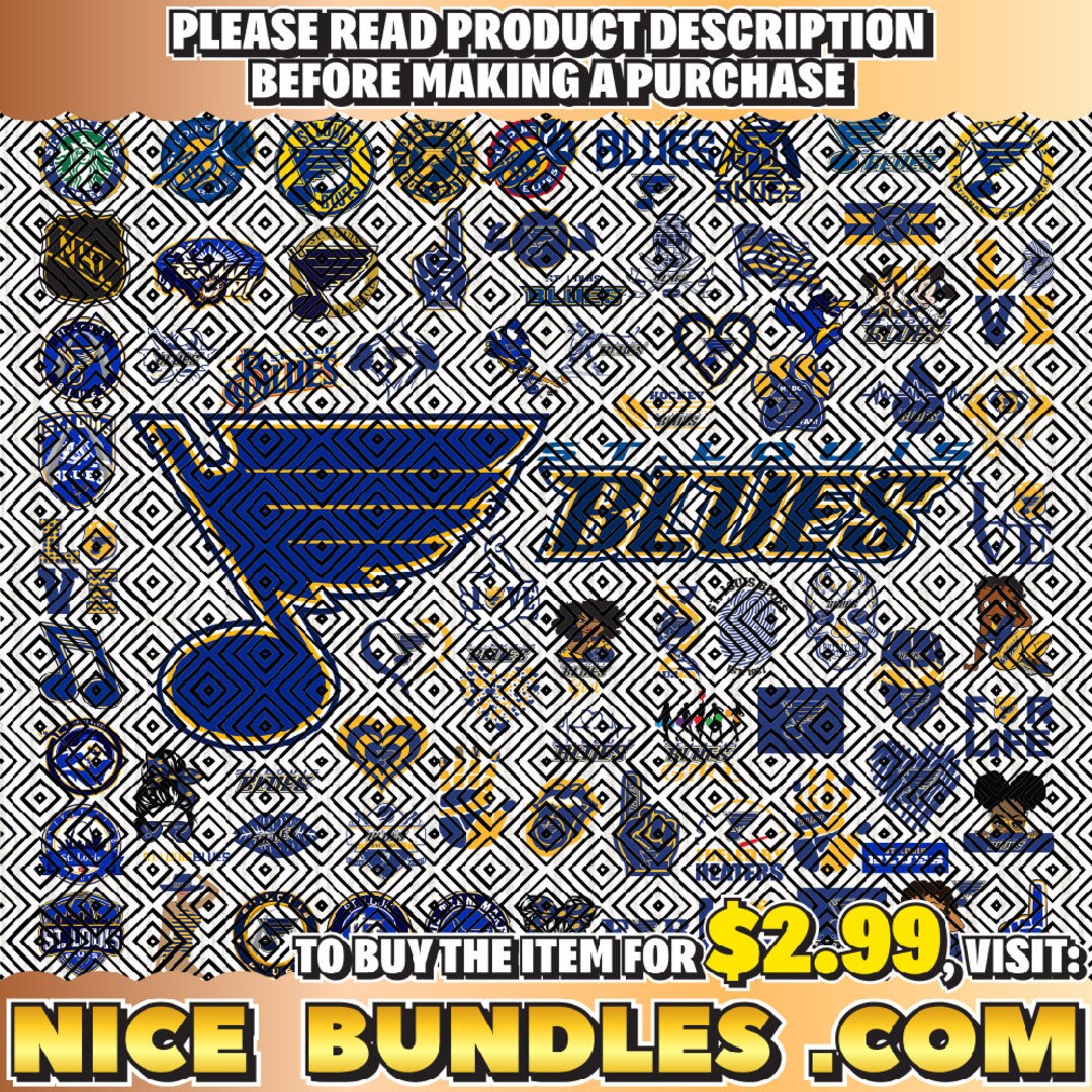 78 Files St-louis-blues Team Bundles Svg, St-louis-blues SVG, N-H-L ...