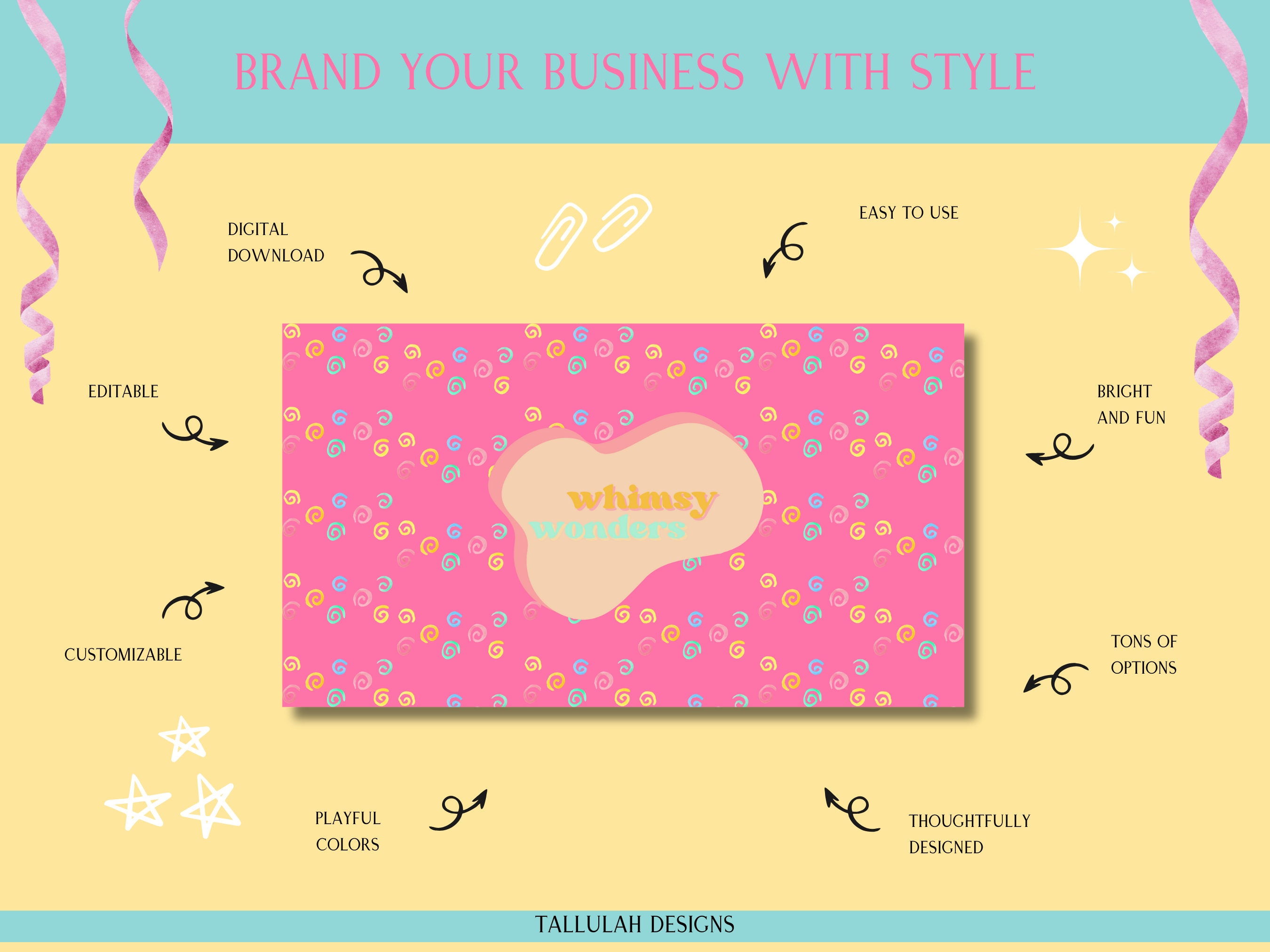 Playful Designs Youtube Banner Canva Template, Social Media Banners ...