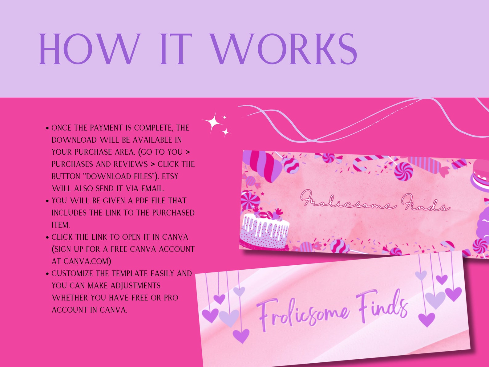 Pink and Purple Themed Facebook Covers Canva Templates, Social Media ...