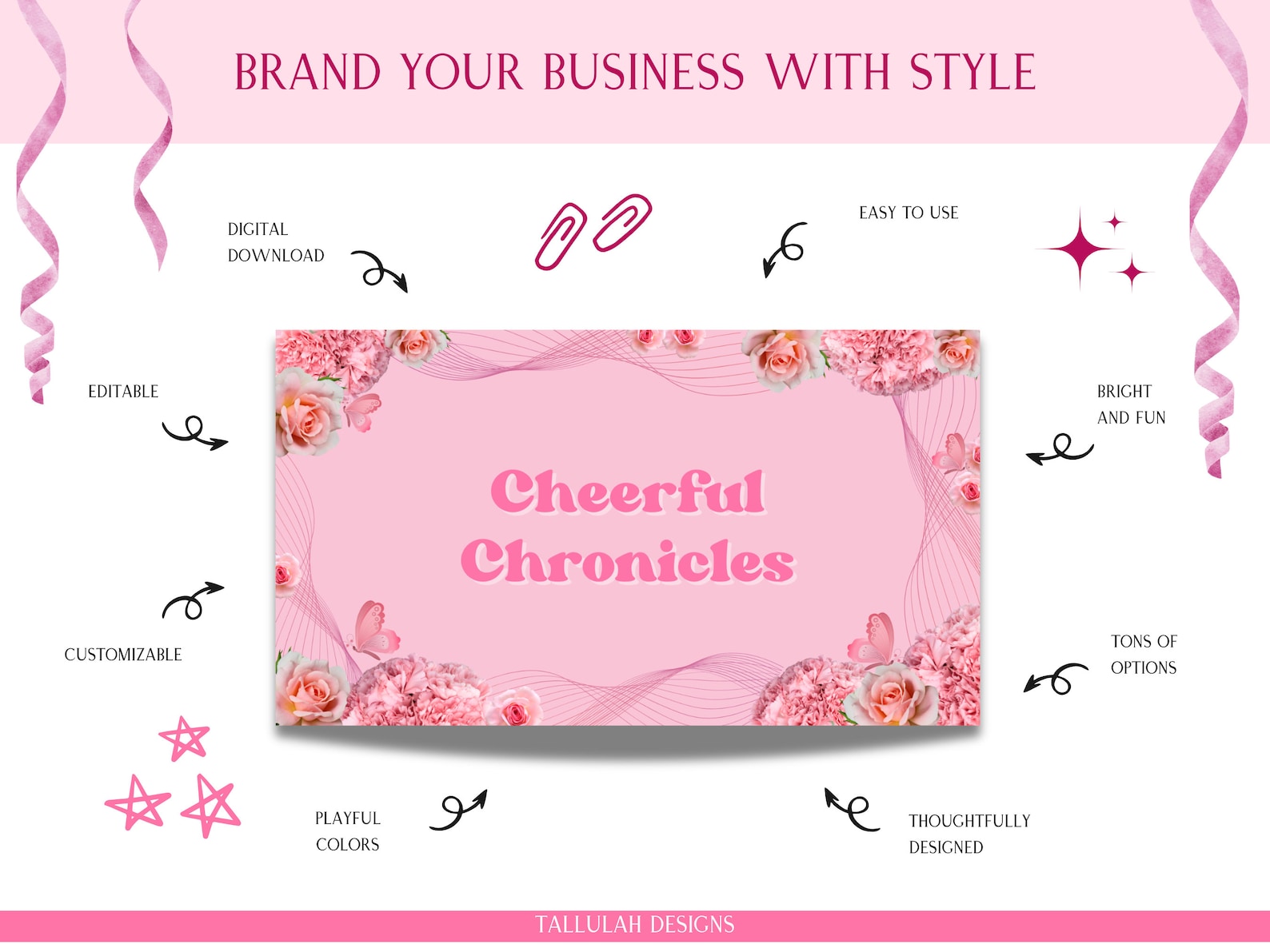 Pink Youtube Banner Canva Templates, Hot Pink Social Media Banners ...