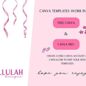 Pink Youtube Banner Canva Templates, Hot Pink Social Media Banners ...