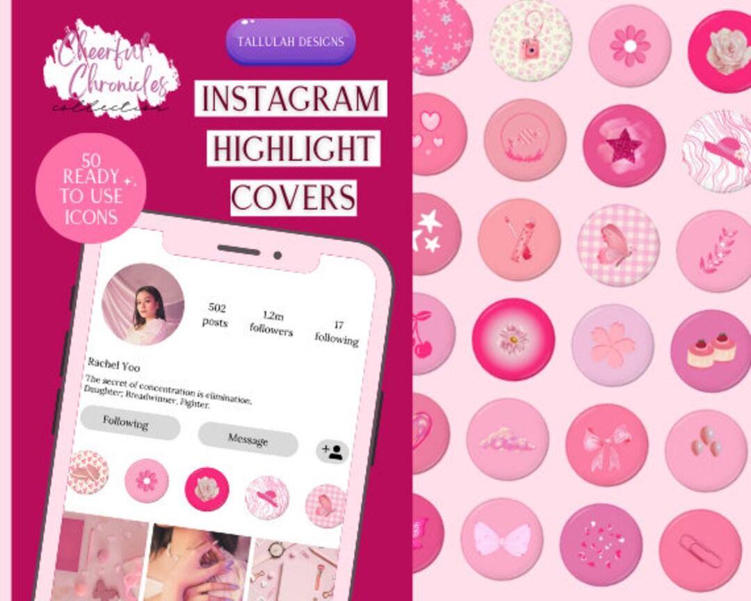 Colorful Instagram Hightlight Covers - Brand Social Media Templates ...