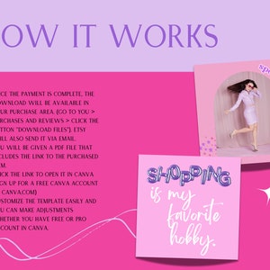 Purple & Pink Instagram Post Canva Templates - 50 Instagram Post ...