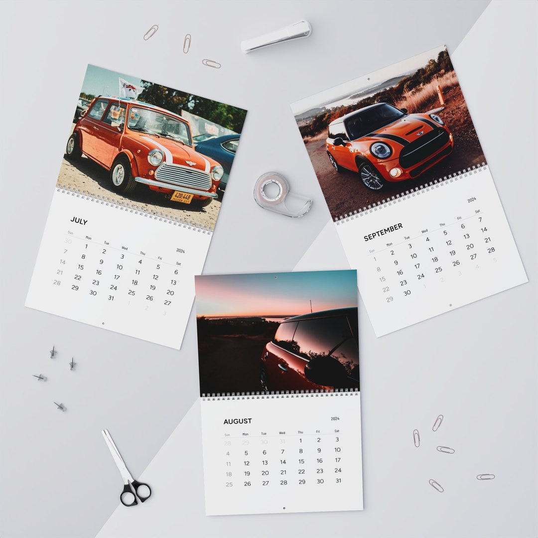 Mini Wall Calendars 2024 - Etsy