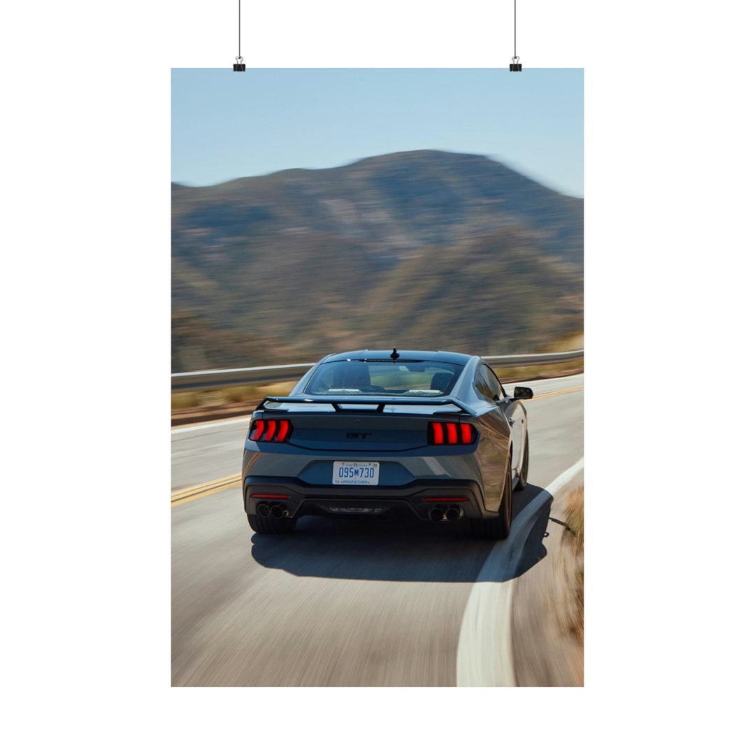 Matte Vertical Posters Ford Mustang 2024 24x36 - Etsy