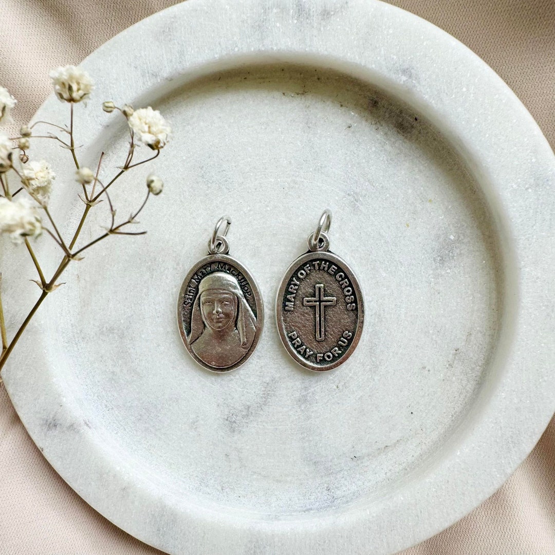 Catholic Saint Medals, Small Saint Medals, Rosary Charm, Add on to ...