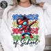 I Defeated 100 Days of School Png, Cartoon Movie 100 Days Png, 100 Days ...