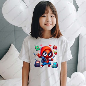 6 Cartoon Back to School Png Bundle, Funny Cartoon Png, Cartoon Friends ...