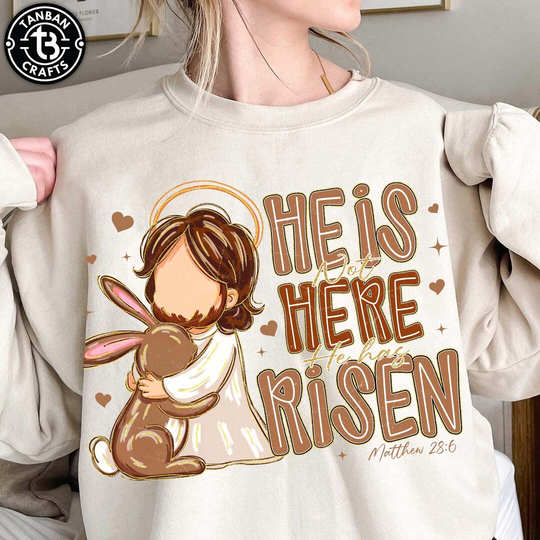 Brush Stroke He is Not Here He Has Risen Png, Preppy He is Risen Png ...