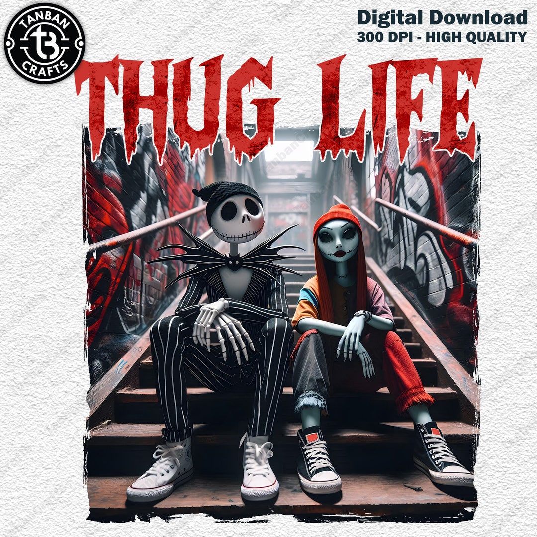 Thug Life Png, Halloween Nightmare Png, Halloween Png, Spooky Season ...