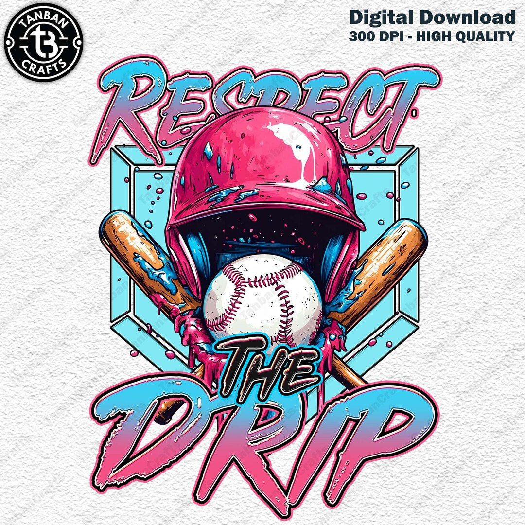 Baseball Drip PNG, Ice Cream Drip, Respect the Drip, Baseball Mom Shirt ...